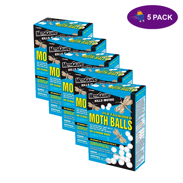 MothGuard Moth Balls Anti Polillas 5 x $7.50 – BH Súper