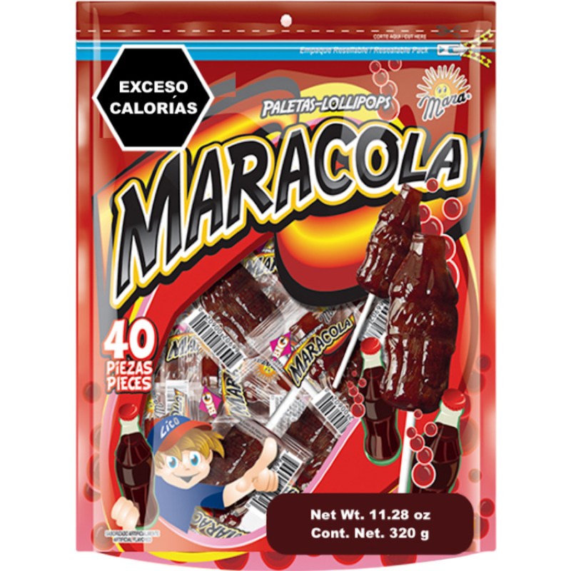 Mara Cola (40 Unidades), 320 Gramos – BH Súper