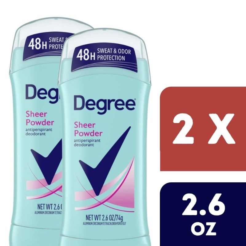 Degree Sheer Powder 2 Pack Deodorant (2 C.t, 2.6 Oz) – BH Súper