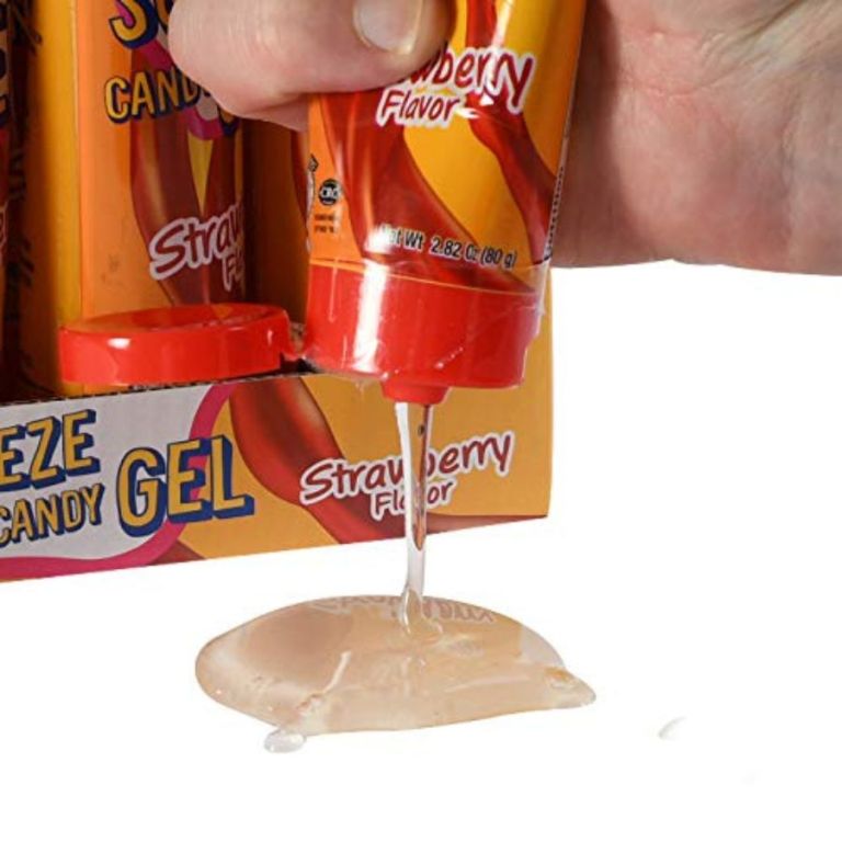 Zazzers Squeeze Candy Gel Strawberry Flavor (16 Pack – 2.8 Oz) – BH Súper