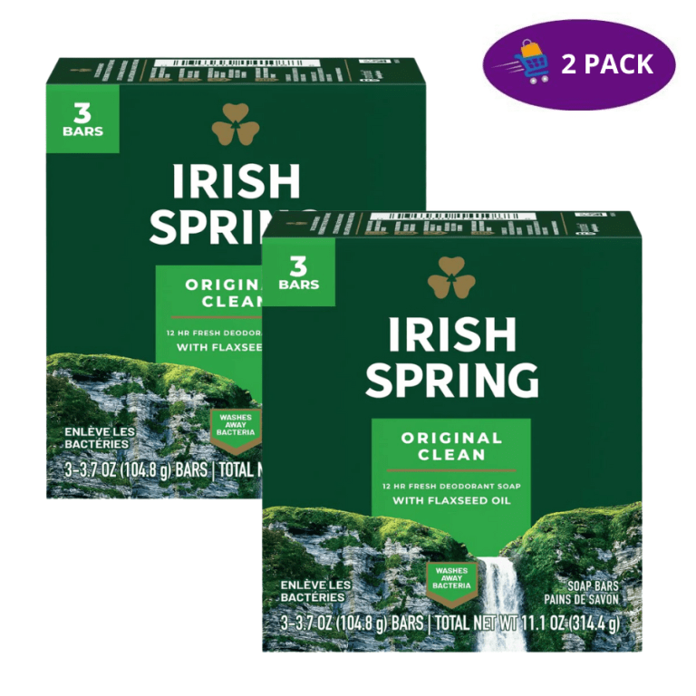 Jabon Irish Spring Deodorant Original 3 Barras (314.4g) 2 Paquetes x $7 ...