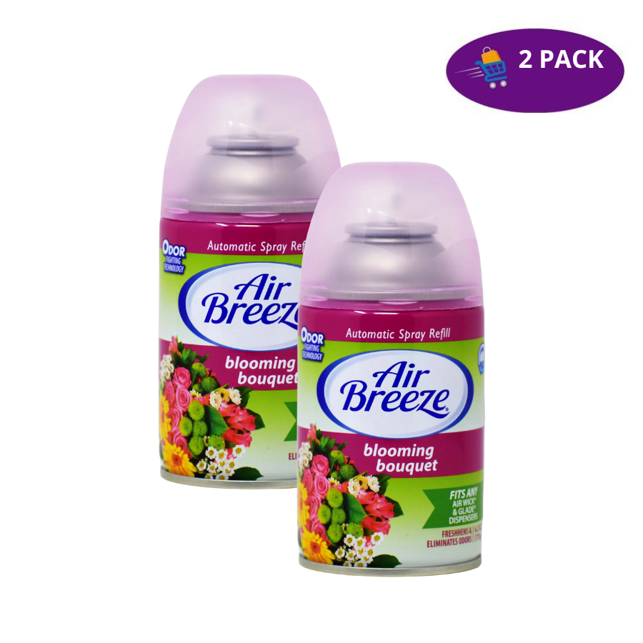 Air Breeze Blooming Bouquet Automatic Spray Refill (6.2 Oz) 2 x $7.00 ...