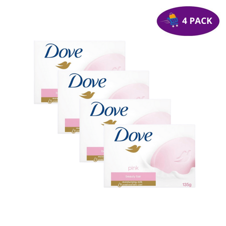 Dove Jabón En Barra Rosa (135g) 4 x $6.50 – BH Súper