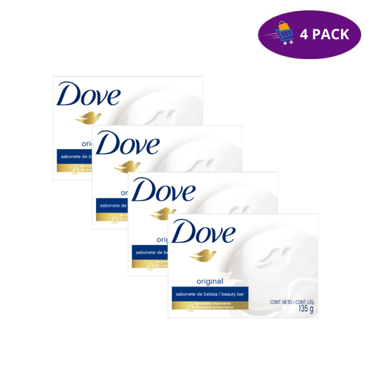 Dove Jabón Neutro En Barra Original (135g) 4 x $6.50 – BH Súper