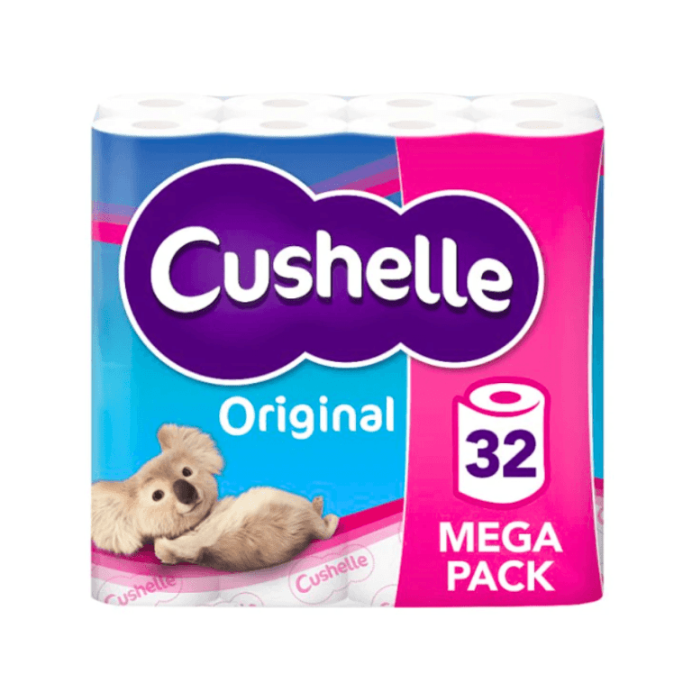 Cushelle Original Toilet Tissue 32 Rolls – BH Súper