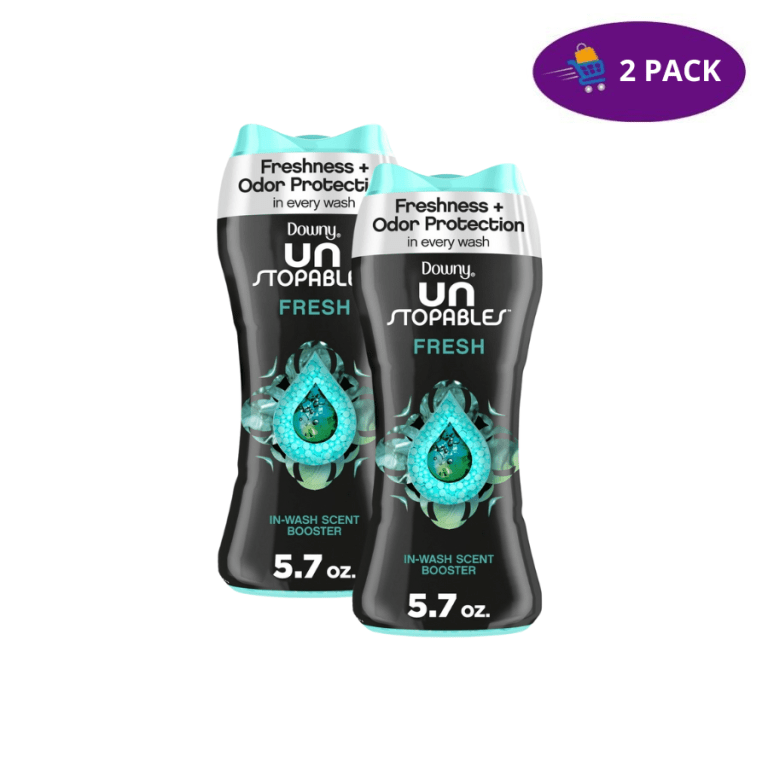 Downy Unstopables Laundry Scent Booster Beads, Fresh Scent (5.7 Oz) 2 x ...