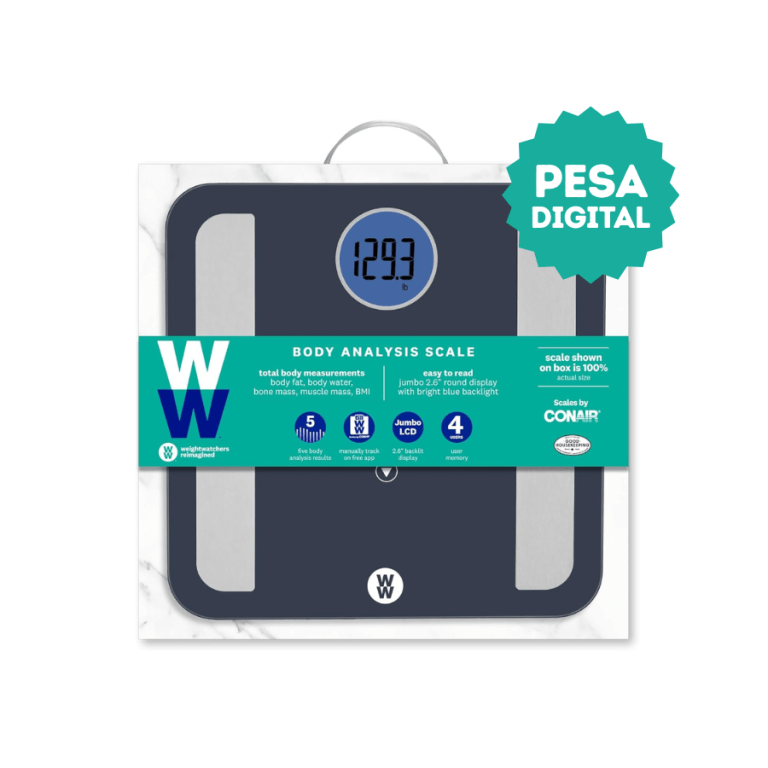 WW Scales Conair Peso Digital Para Peso Corporal En Negro – BH Súper